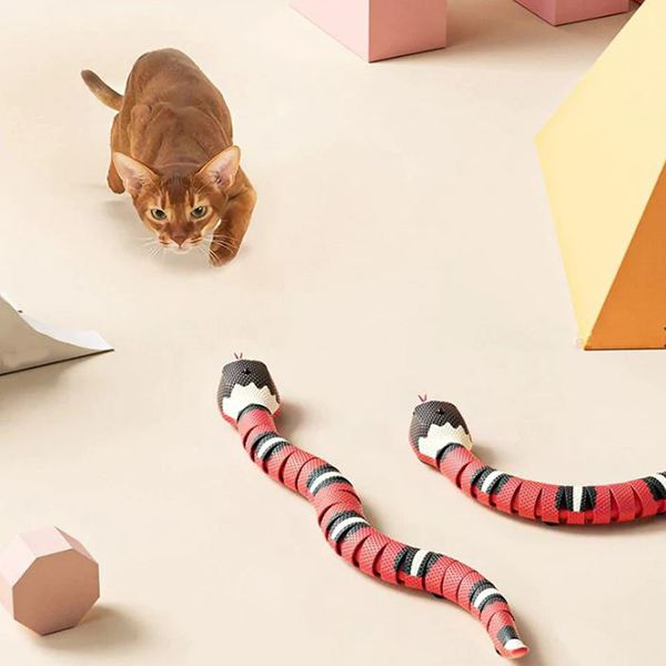 Smart Sensor Interactive Snake Toy For Cats - Petovely